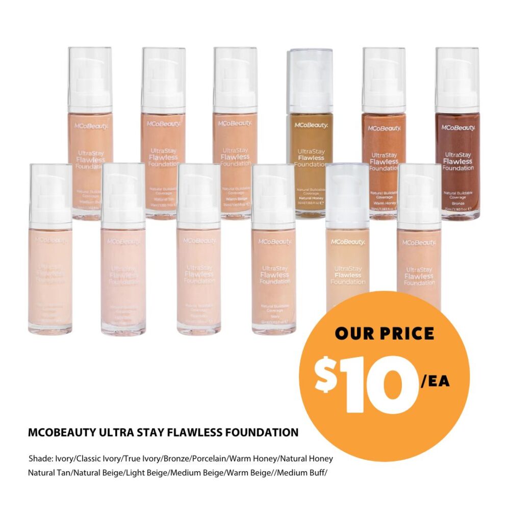 MCoBeauty Products - Ten Tops